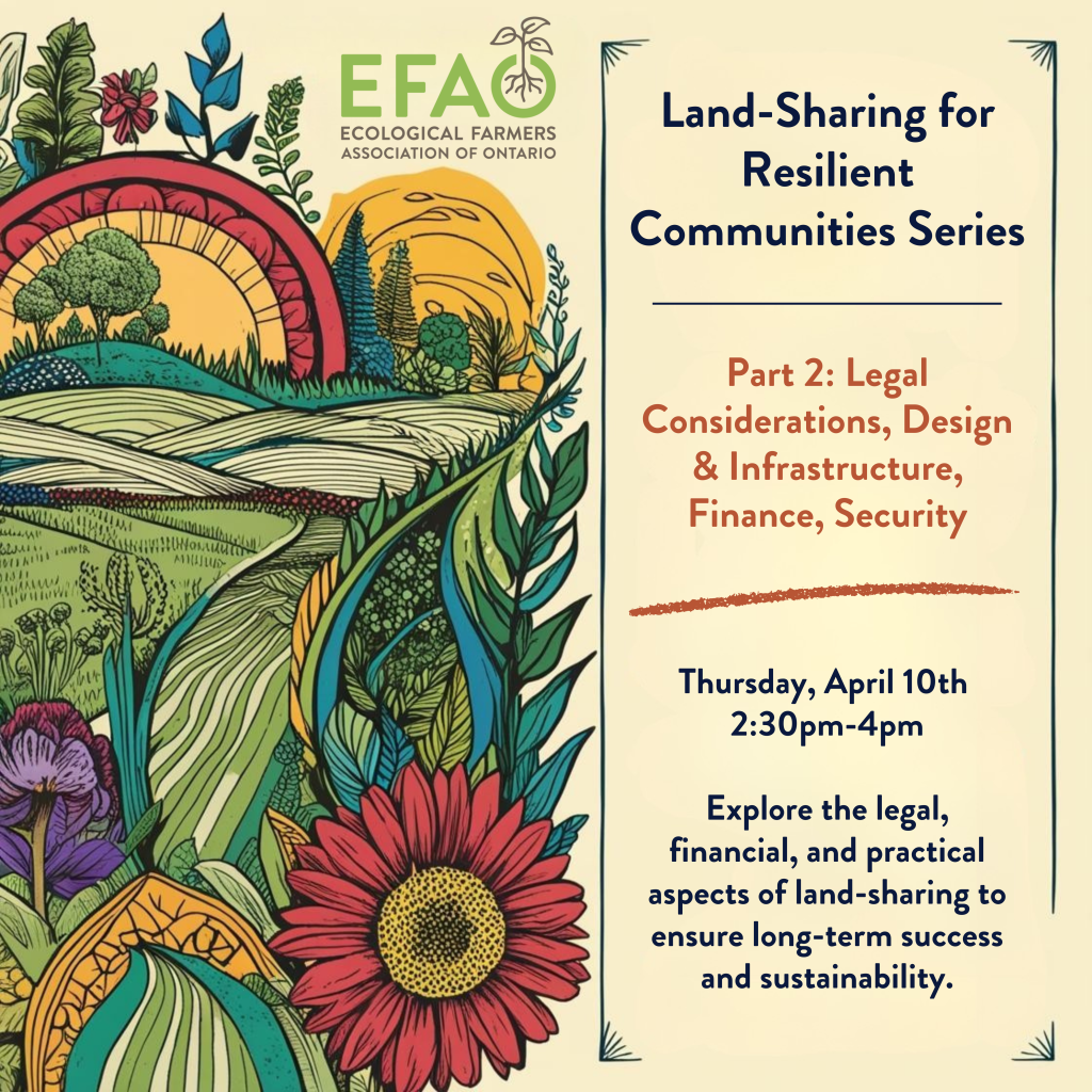 Land-Sharing for Resilient Communities Part 2 - EFAO